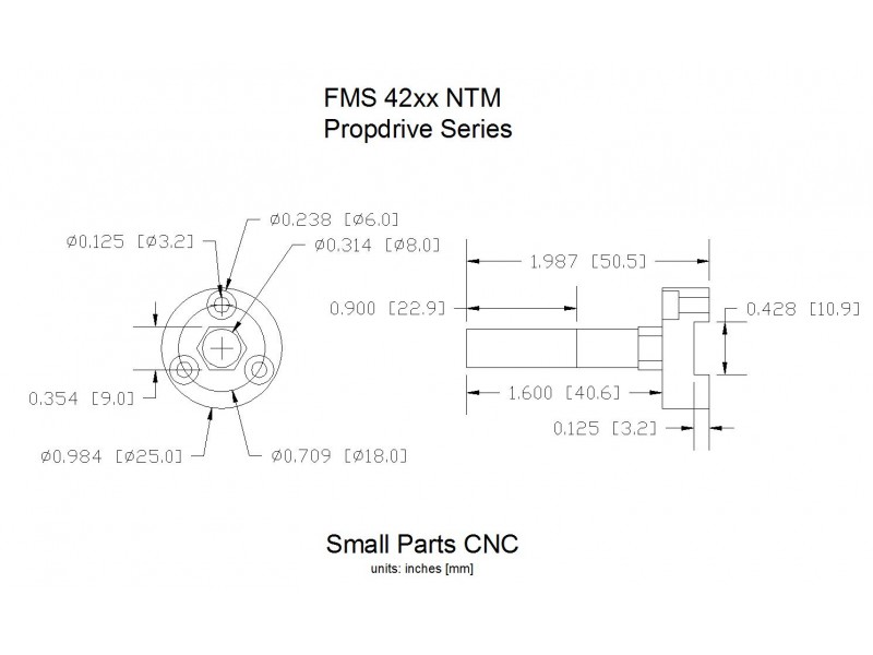FMS / Airfield Prop Adapter for NTM Prop Drive 42xx Series Outrunner