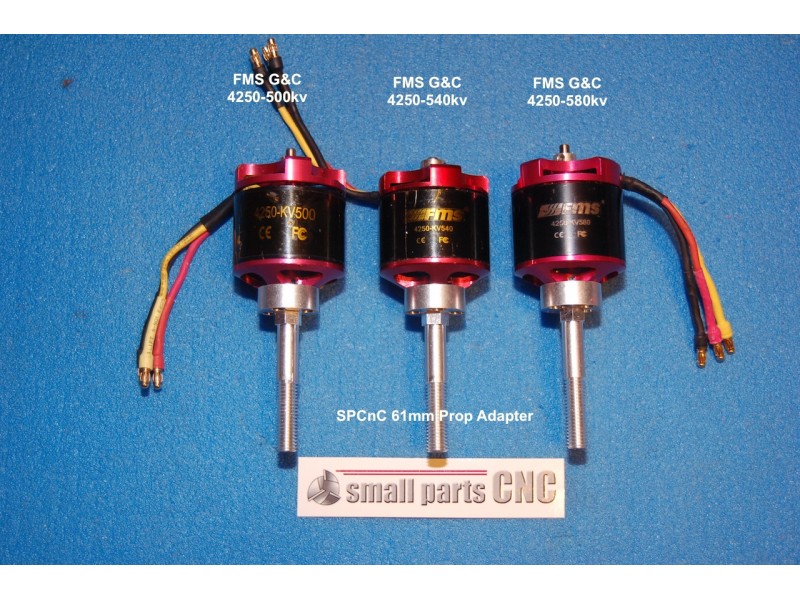 FMS 4250 Series Extended Shaft Prop Adapter