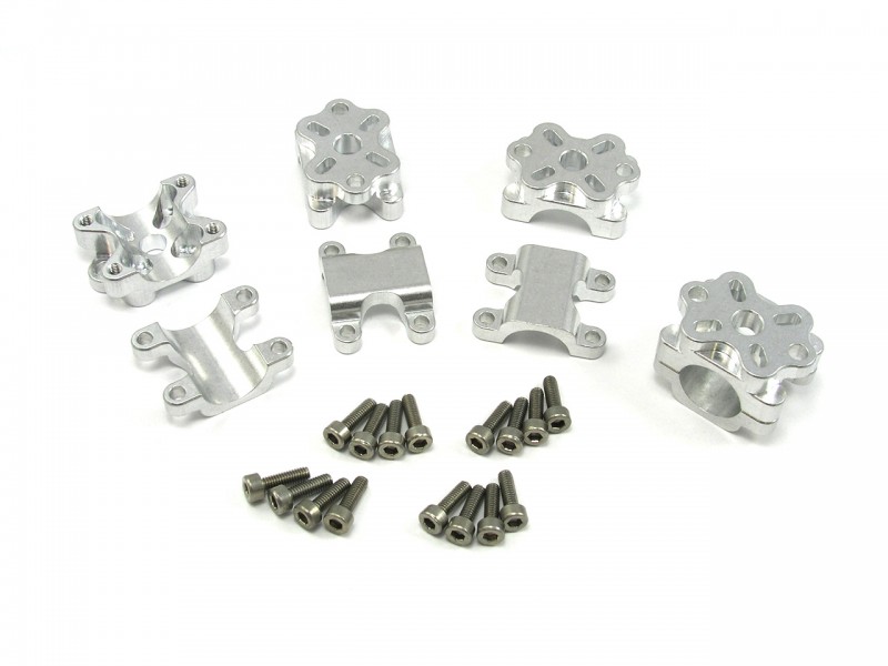 Immersion RC Vortex Aluminum Motor Mount Set - Silver